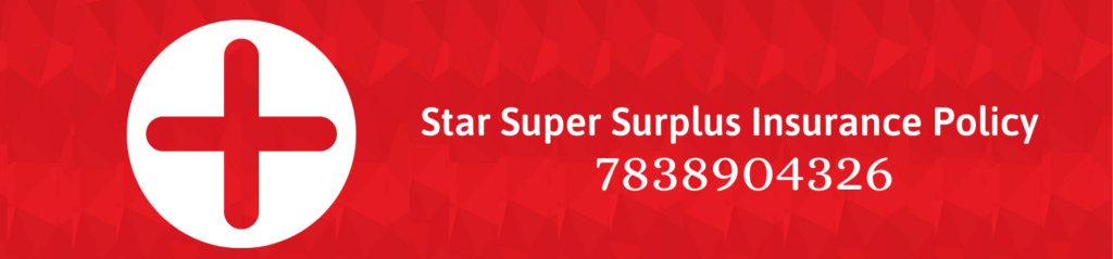 Star Super Surplus Insurance Policy. Add On Cover.